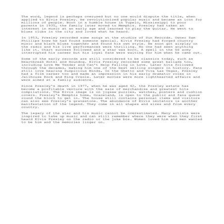 Elvis presley-23 | TXT