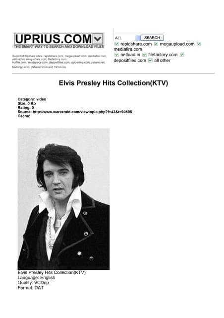 Elvis Presley His Hand In Mine 1960 | PDF