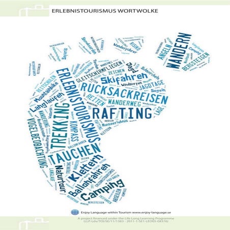 Enjoy Language within tourism worksheets localized in German | PDF