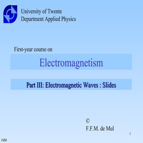 Electromagnetic fields | PPT