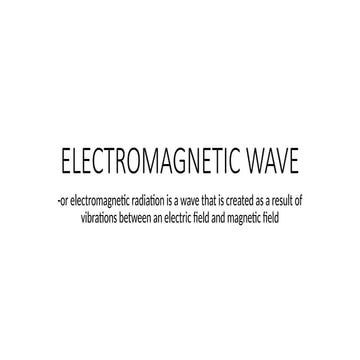 EM-WAVES.pptx power point presentation for | PPT