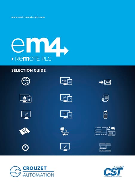 Crouzet Automation - em4 Ethernet brochure, English Version | PDF