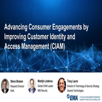 Customer identity and access management (ciam) | PDF