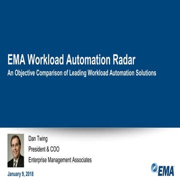 Ema Workload Automation Radar A Review Of Top Workload Automation