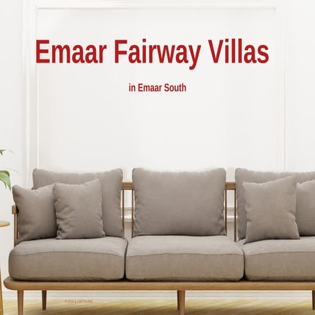 Emaar Fairway Villas E- Brochure | PPT