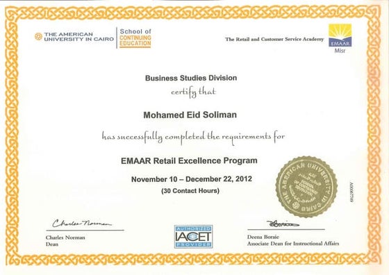 Food & beverages marketing certificate | PPT