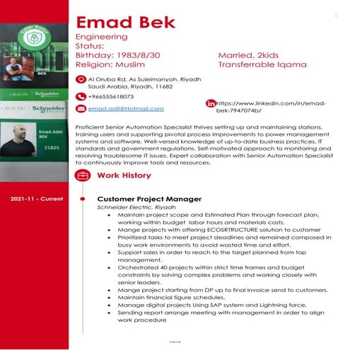Emad Bek.pdf | Civil Engineering Industry | Industries