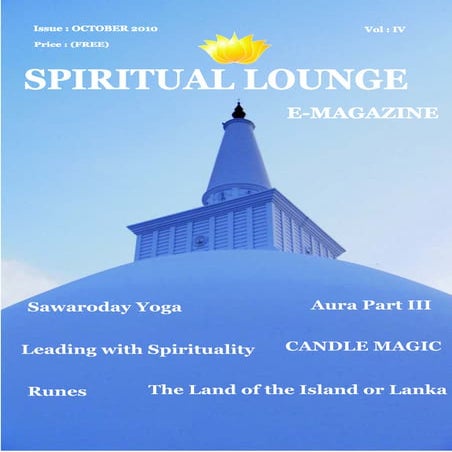 Spiritual Lounge E-Magazine October 2010 | PDF