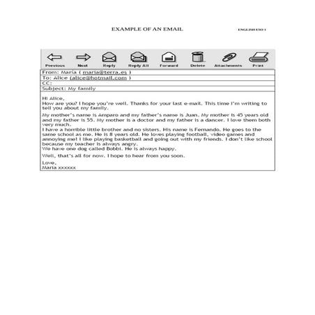 How to write an email_example | PDF