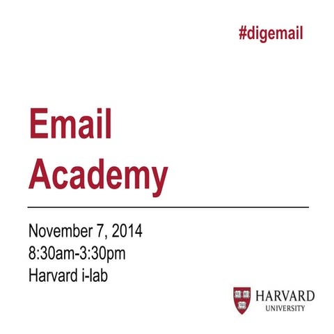 Email Academy 2014 Facts and Tips | PPT