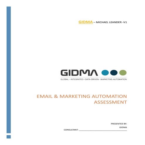 Email Marketing Assessment Template for Success | PDF | Email | Internet
