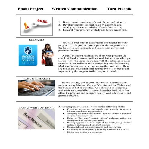 Email assignment | PDF