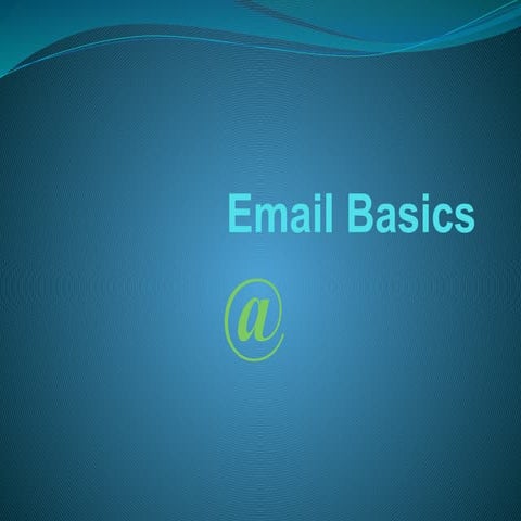 Email basics | PPTX