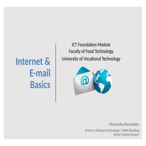 Task 6 e mail presentation | PPT