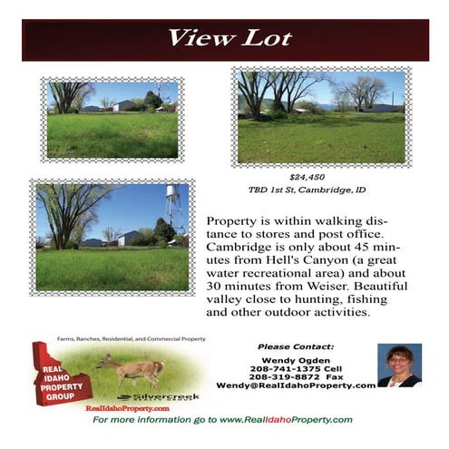 Yowell Ranch CommunityBrochure | PDF
