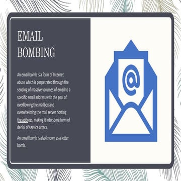 Email bombing | PPTX