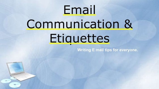Email etiquette [advanced level] | PPT