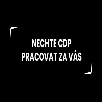 E-mail Date #2: Kazimír Krysta - CDP jako stavební kámen retence | PDF