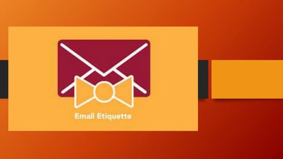 Email Etiquette PPT | PPT