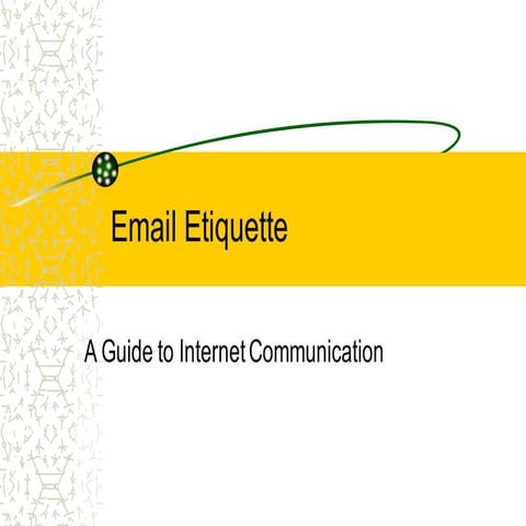 Email Etiquette that will help you in your life | PPT