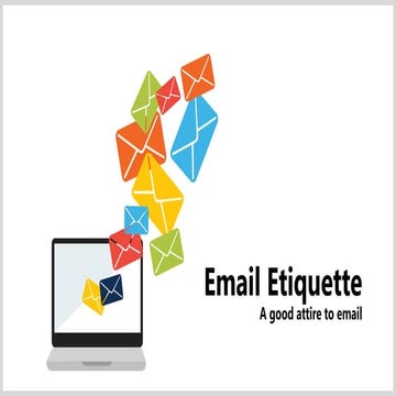 Email etiquette a good attire to email | PDF