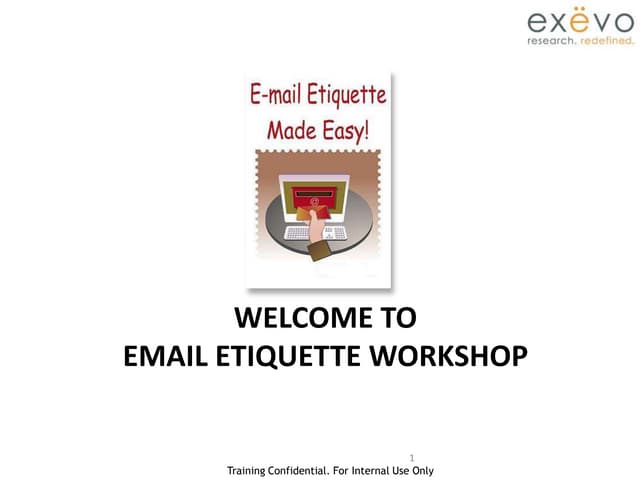 Email Etiquette PPT | PDF