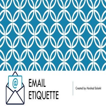Email Etiquette | PPT | Free Download