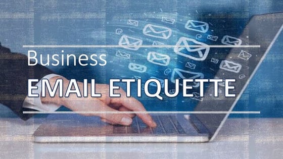 MCA Connect's Consulting Tips Series: Email Etiquette | PPT