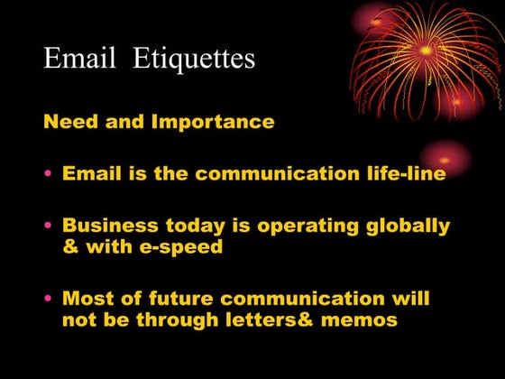 Email Etiquette | PPT