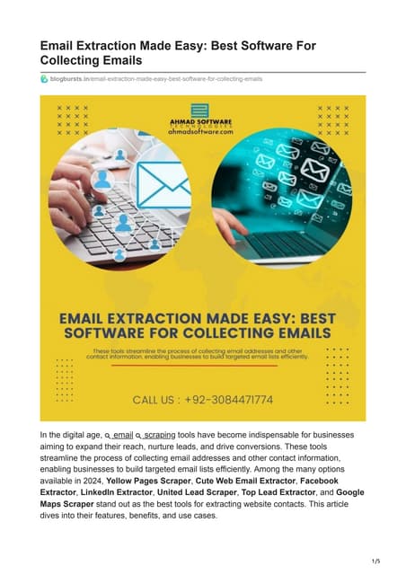 Email Extraction All-In-One Tools For Email Data Collection.pdf