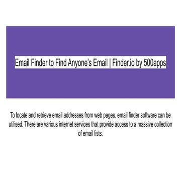 Email Finder to Find Anyone’s Email _ Finder.io by 500apps.pdf