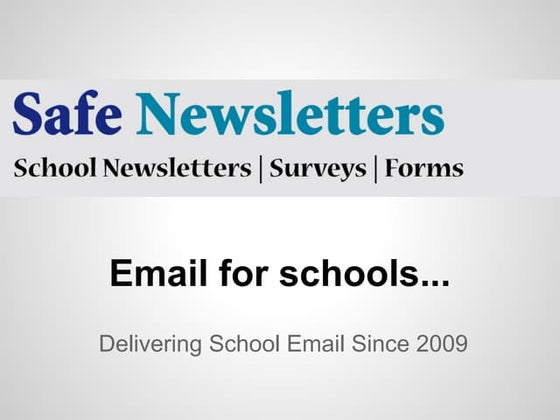 School email | PPT