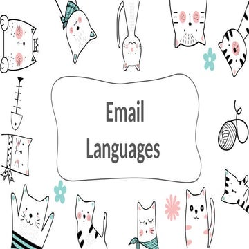 Tiếng anh trong việc viết Email, những lưu ý khi viết Email | PPTX