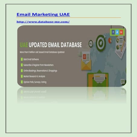 Email marketing uae | PDF