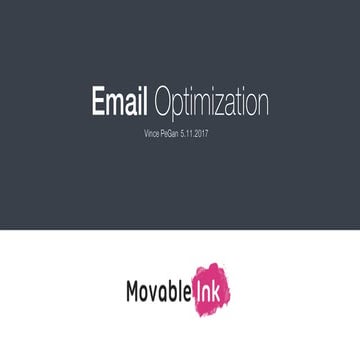 Email Optimization | PDF