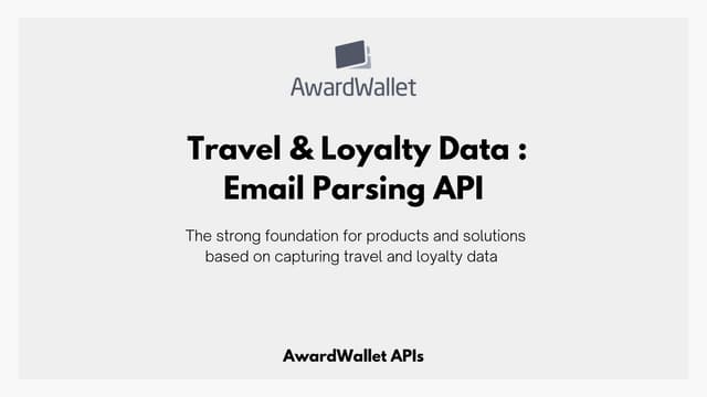 Email Parsing API | PPT Email Parsing API | PPT