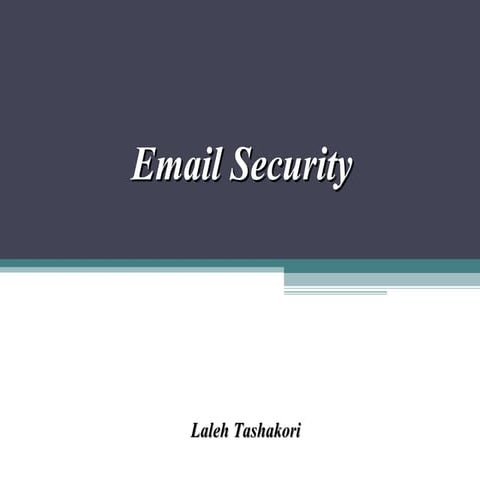Why is email security important? | PPTX