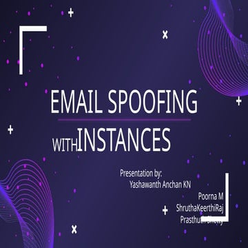 EMAIL SPOOFING cyber security presentation.pptx