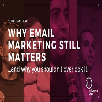 Souphiane Fard: Is email marketing dead? | PPT