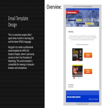 Email Template Design | PPT