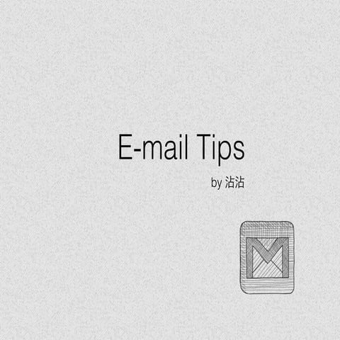 Email Tips 寫作使用技巧 | PDF | Email | Internet