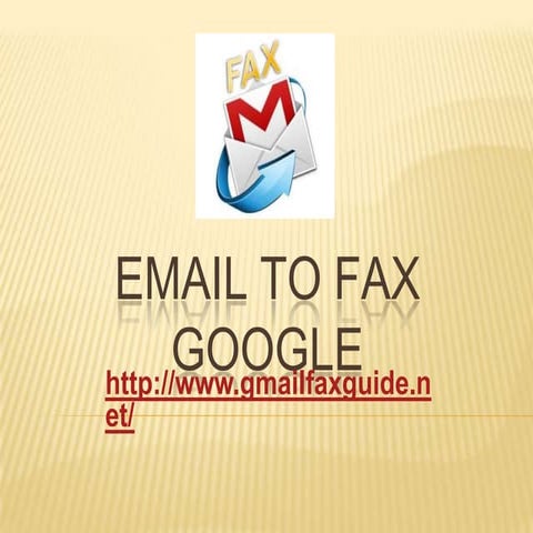 Email to Fax Google | PPT