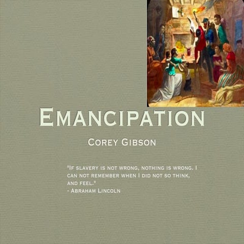 Emancipation | PPT