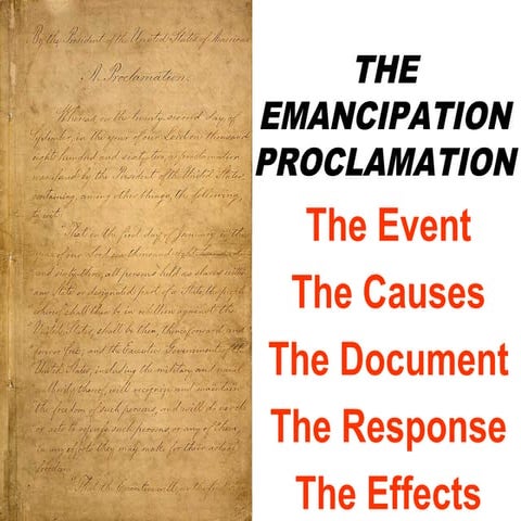 Emancipation Presentation | PPT