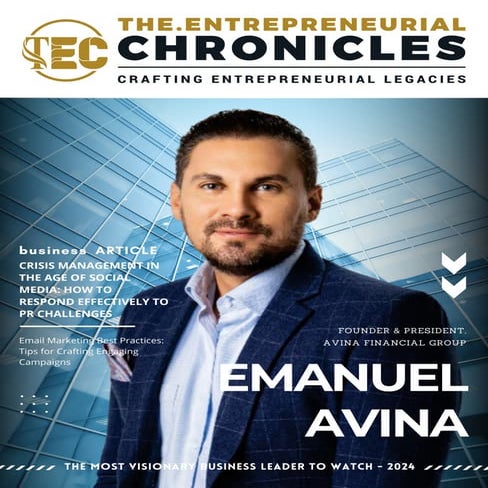 The Entrepreneurial Chronicles: A Business Magazine for Inspiring ...