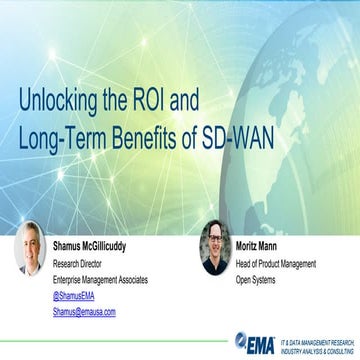 Unlocking the ROI and Long-Term Benefits of SD-WAN | PDF | Computer Networking | Computing