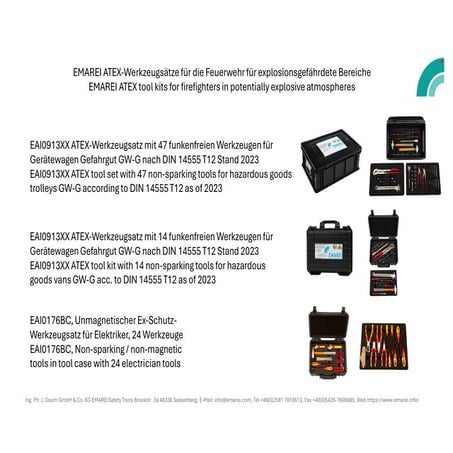 MRI Safety Tools - Overview on EMAREI MRI Tool Sets | PDF