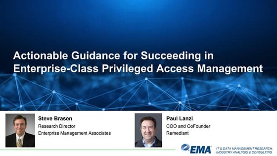 Achieving Effective Identity and Access Governance | PPT