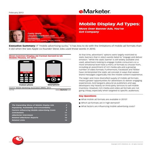 Mobile Advertising 2020 Vision from Ogilvy and Acision | PDF