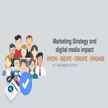 e-Marketing strategy & digital media impact | PDF